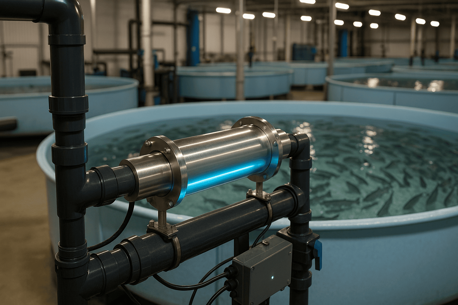 UV Water Disinfection for RAS-Based Fish Farms - UVL