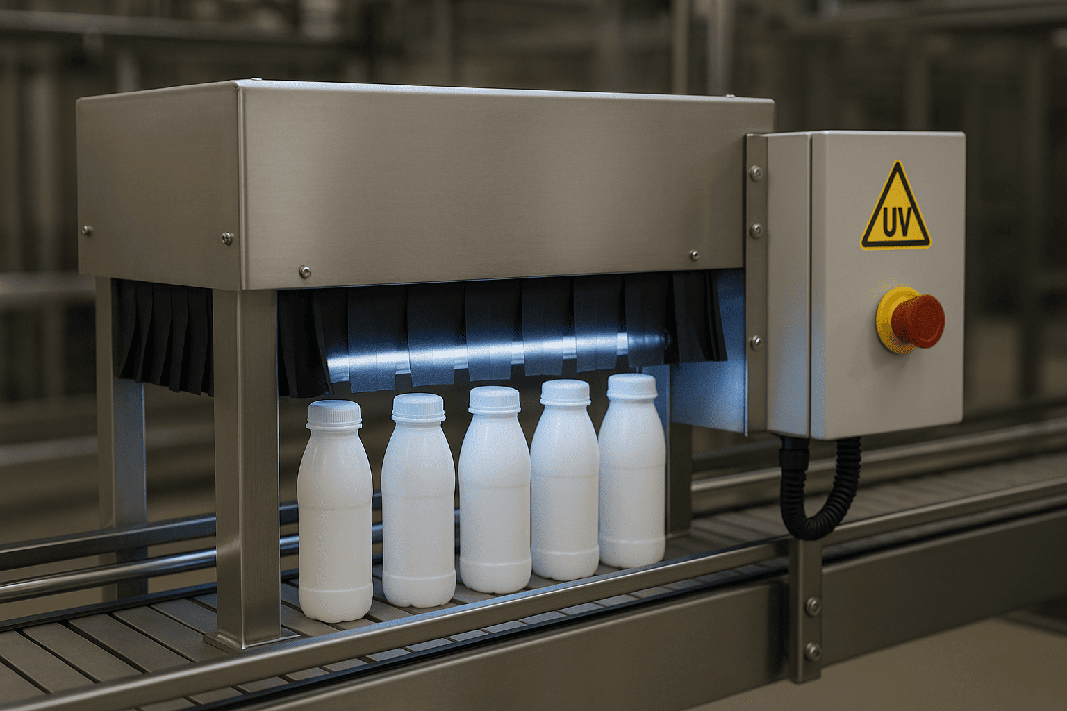 UV Bottle Sterilizer with for Food Packaging Lines - UVL