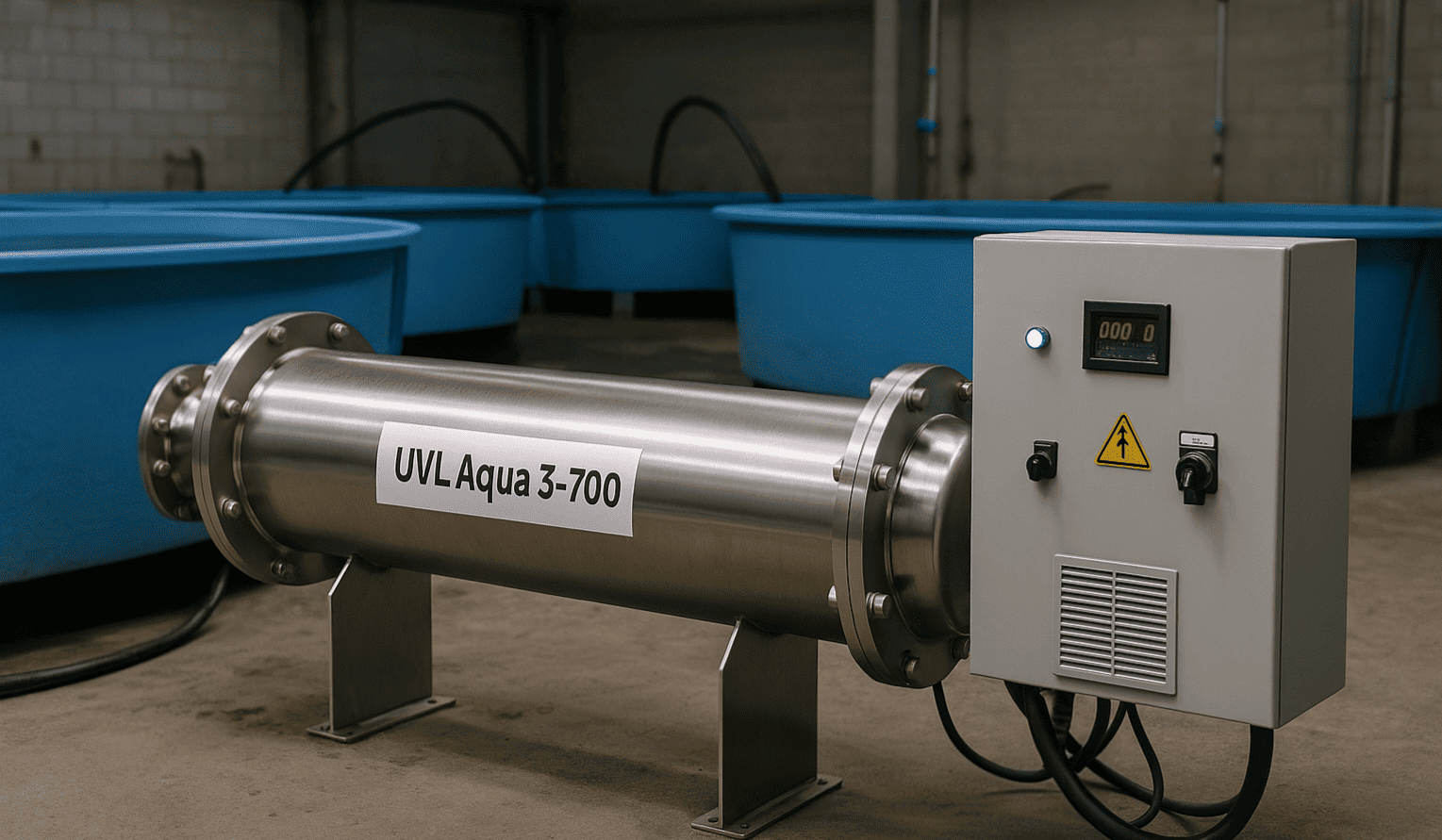 UV Disinfection System for Aquaculture Safety - UVL