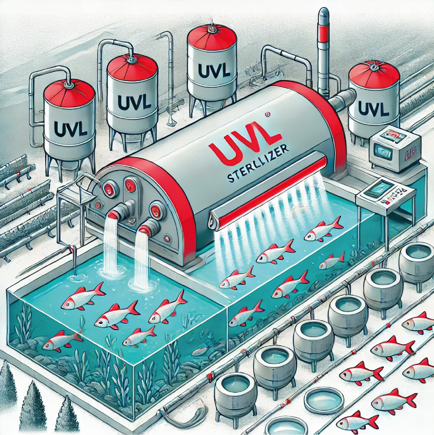 Use of ultraviolet in aquaculture - UVL