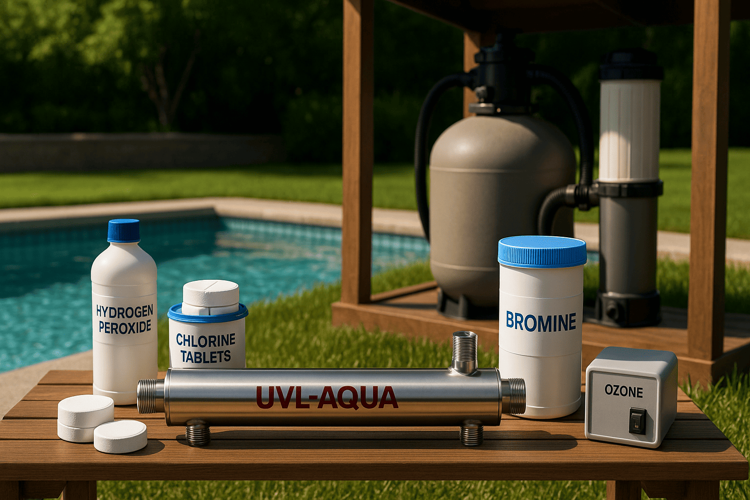 Best Pool Water Disinfection Methods - UVL