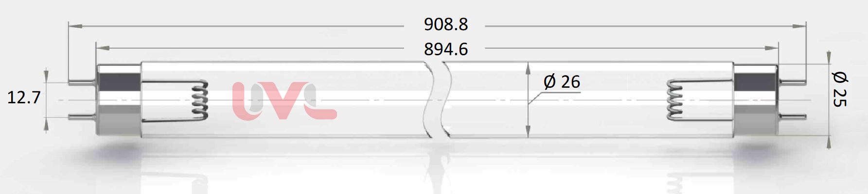 UV lamp UVL-80 BWT (910) Арт. 23986 (Bewades 80W) buy with delivery - UVL