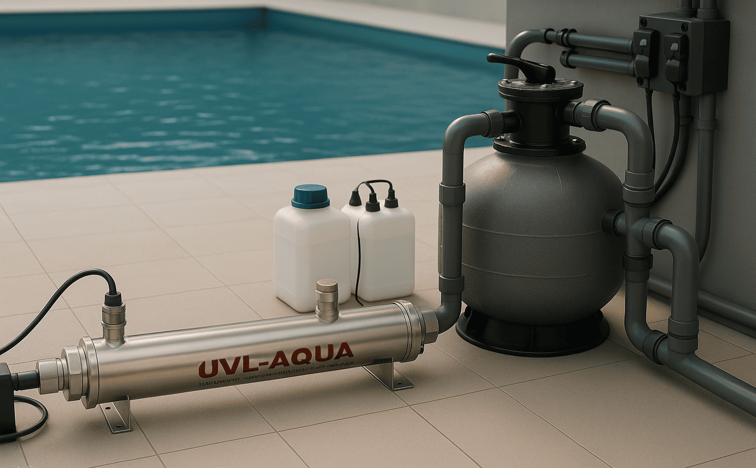 UV Pool Sterilizer System for Clean and Safe Water - UVL