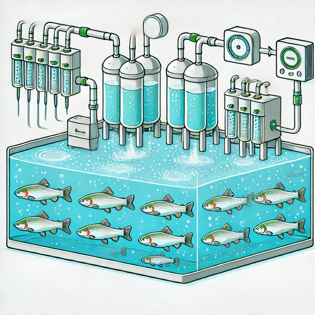 Water treatment in RAS. UV sterilizers - UVL