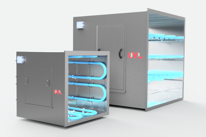 UV lamps, ventilation section - UVL